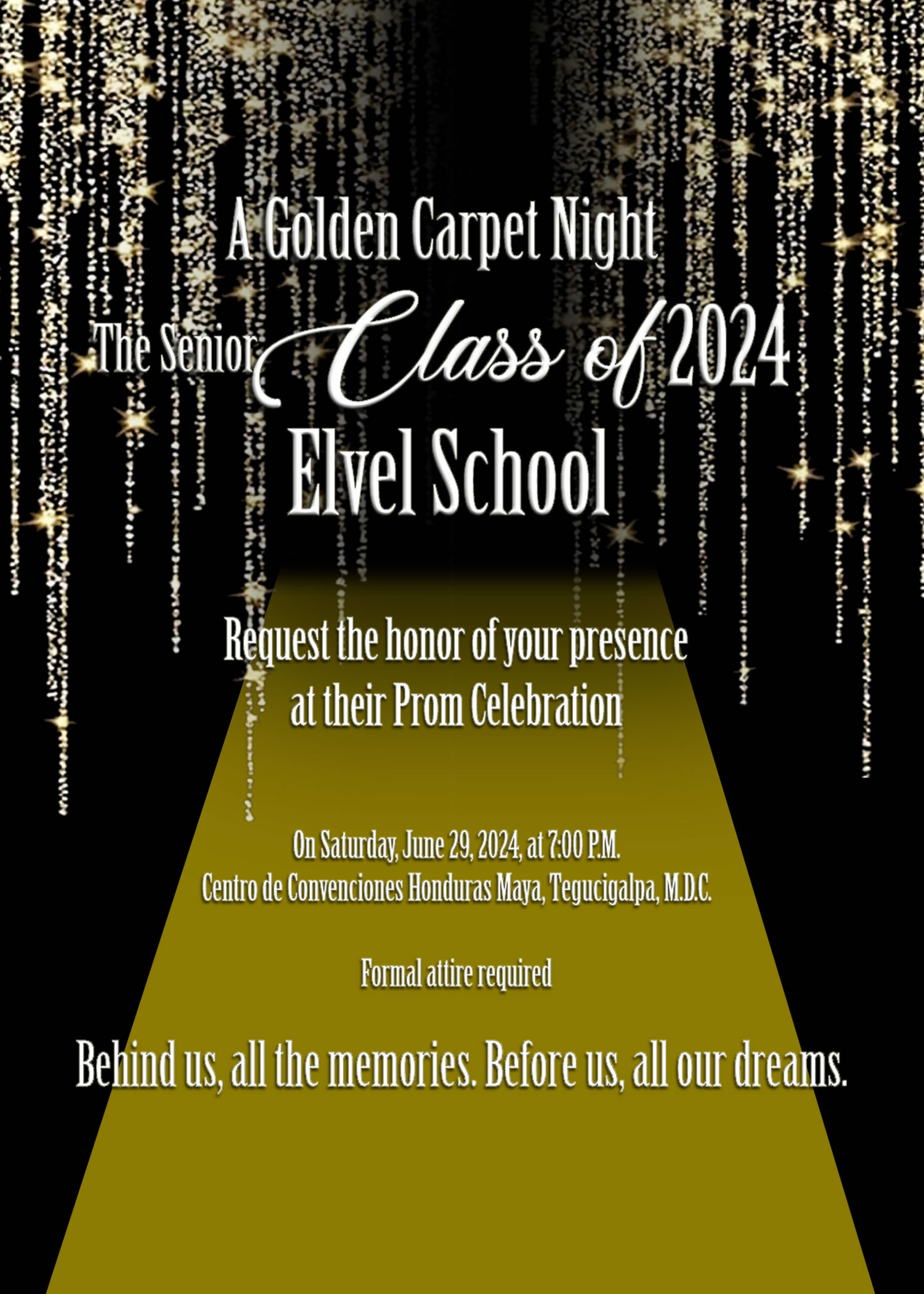 Prom Class of 2024 Elvel School - Even2